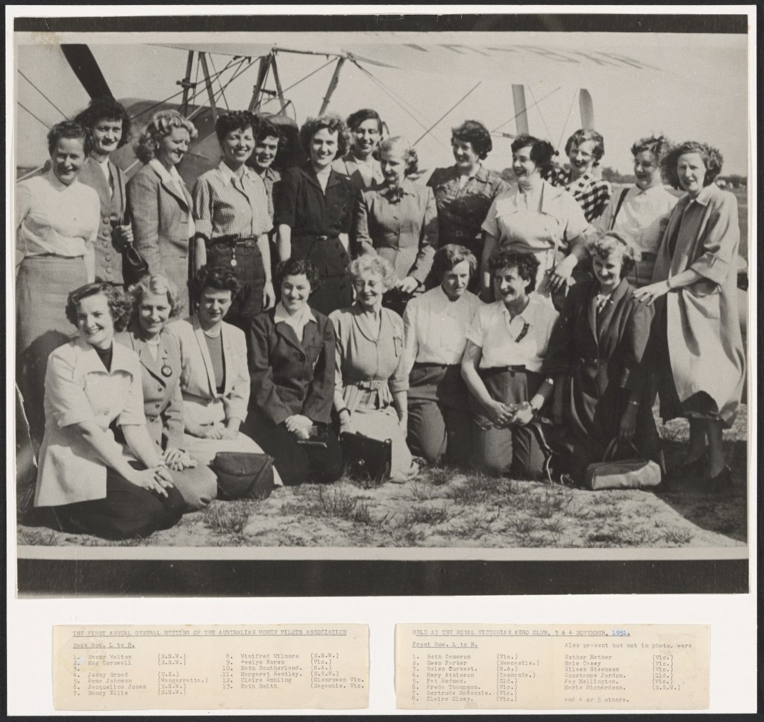 Pioneering Australian women pilots | National Library of Australia (NLA)