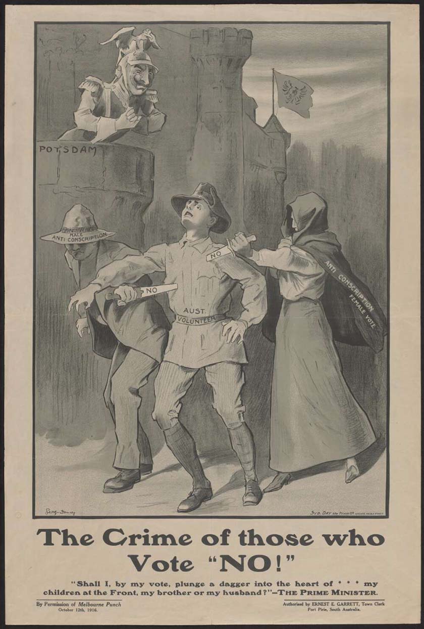 The 1916 conscription debate | National Library of Australia (NLA)
