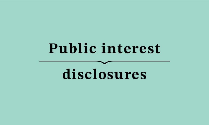 Public interest disclosures | National Library of Australia (NLA)